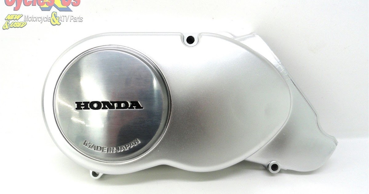 1984 Honda Z50r - Mini Bike Restoration: Left side engine cover