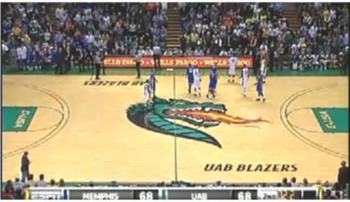 Basketball Court Designs: If You Like Fire-Breathing Dragons...