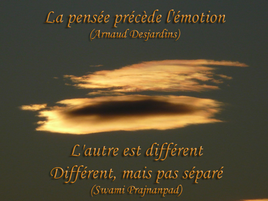 Chronophonix: Vivre en Présence n°32 : «La pensée précède l'émotion»
