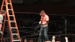 Puts the Barbed Wire on the Arm