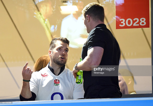 Henry Cavill News: Henry Out Cheering For England At Rugby World Cup Match