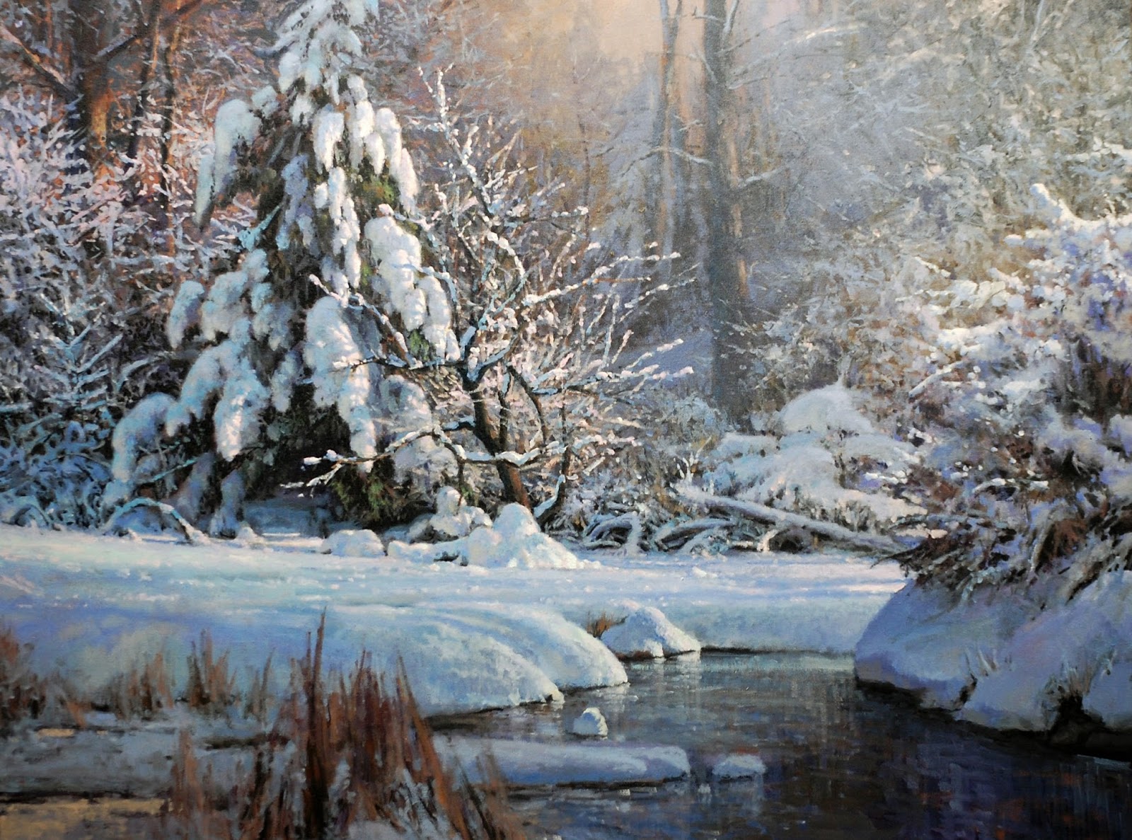Saks Galleries Blog: Michael Godfrey - Painting of the Day - Saks ...