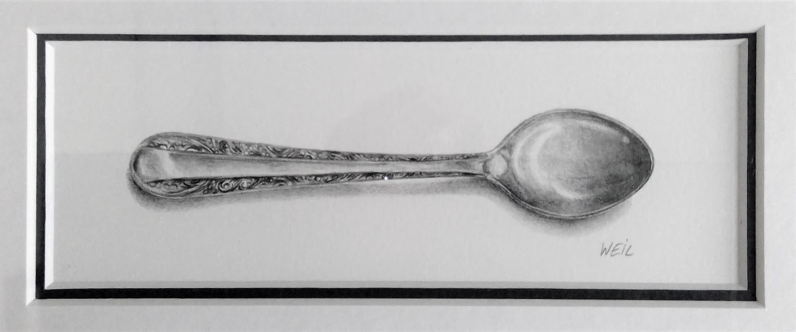 Spoon Pencil Drawing