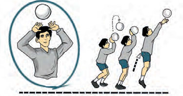 Teknik Dasar Passing Atas Bola Voli