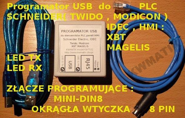Programowanie PLC: Programator KW-T-01 Schneider Electric Modicon TWIDO ...