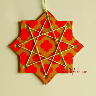A Crafty Arab: Khatam Gift Tag Tutorial