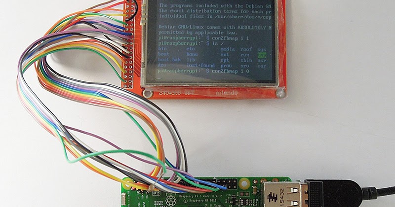 99%おぼえ書き: Raspberry Pi 3 + 小型TFT液晶 (ILI9325 + XPT2046)