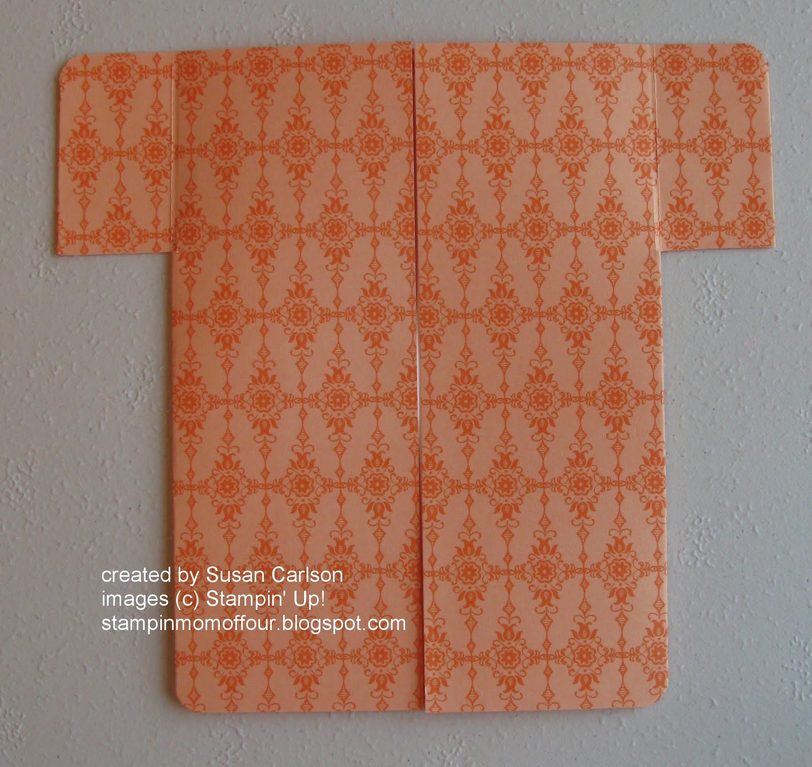 Stampin' Mom of Four: Father's Day Shirt Card Tutorial