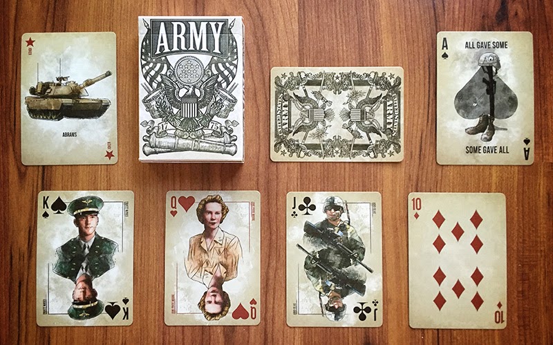 Deck View: The US Army Playing Cards