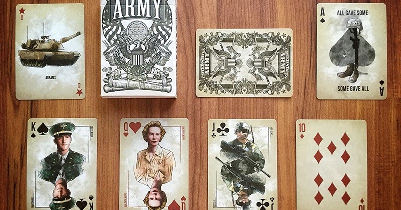 Deck View: The US Army Playing Cards