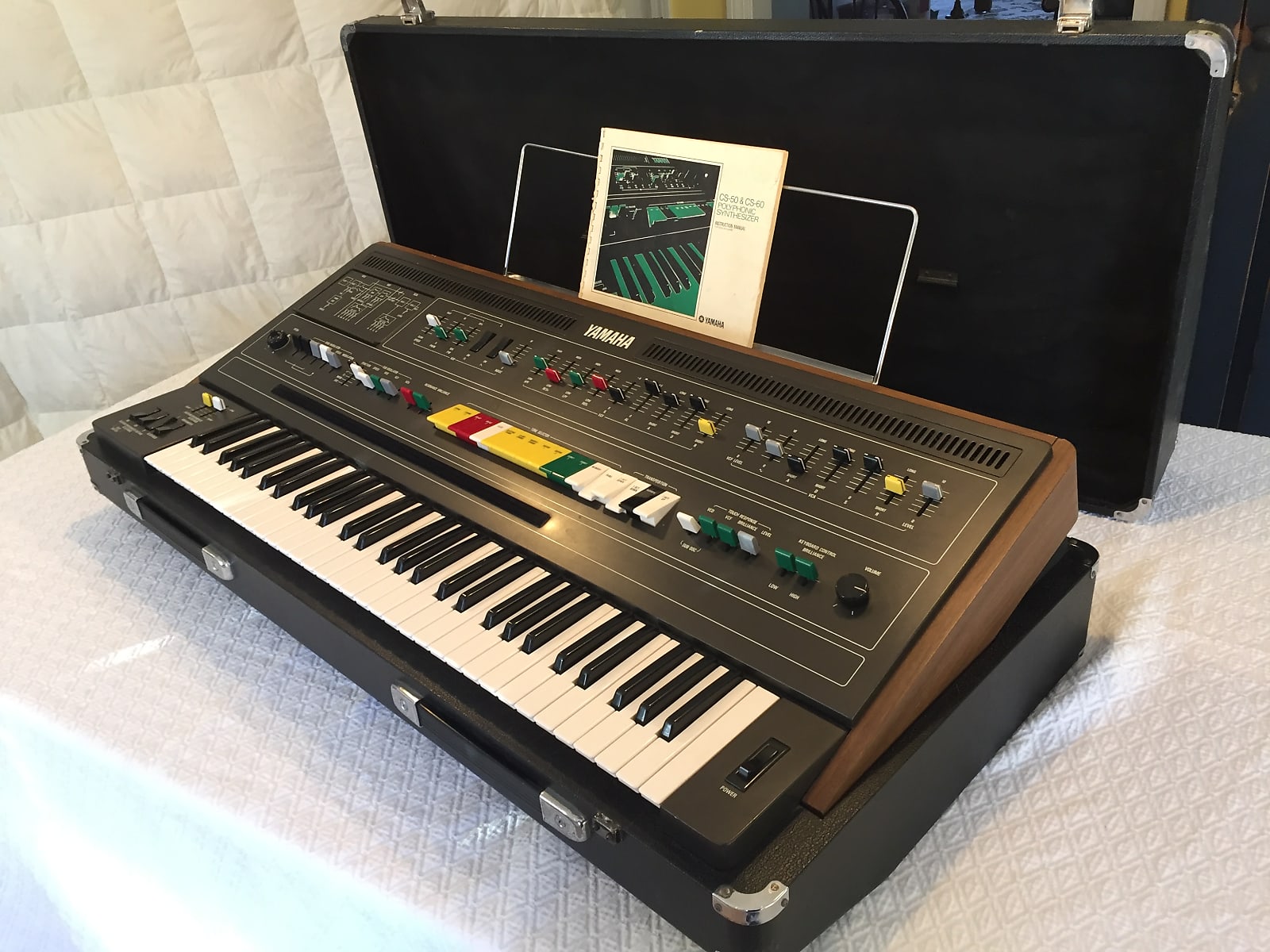 MATRIXSYNTH: Vintage Yamaha CS-60 Polyphonic Analog Synthesizer SN 2085