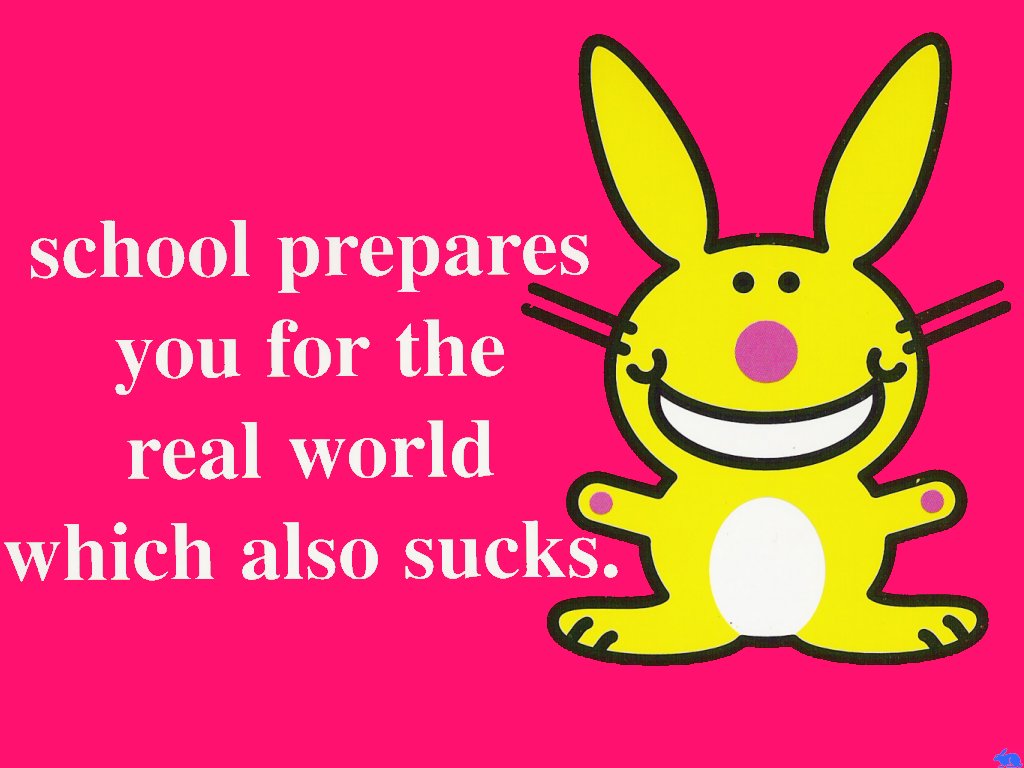 Funny Sayings: Obsessed: Happy Bunny