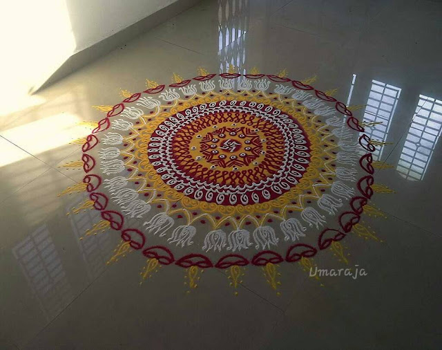 Rangoli Designs by Uma Raja