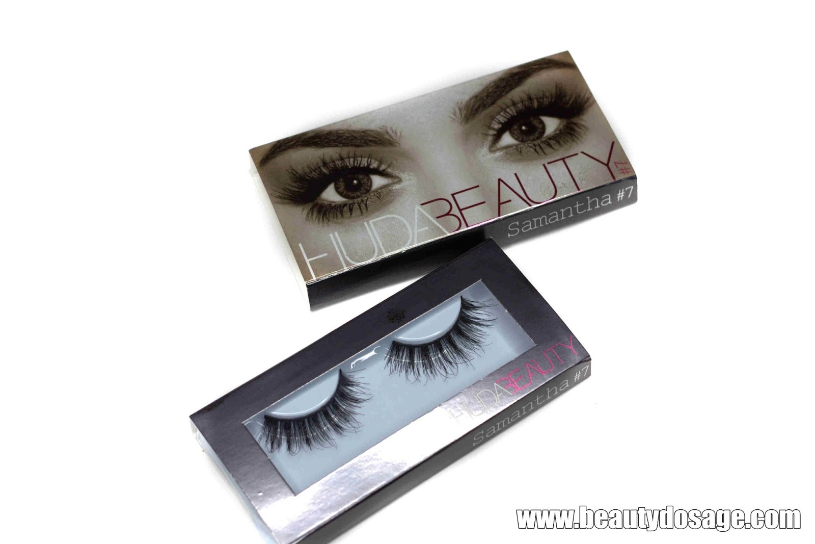 Huda Beauty Eyelashes #7 'Samantha' Review, Photos & Eye looks | Beauty ...