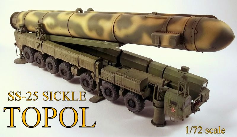 Gulumik Military Models: TOPOL SS-25 SICKLE 1/72 Zvezda - Gallery