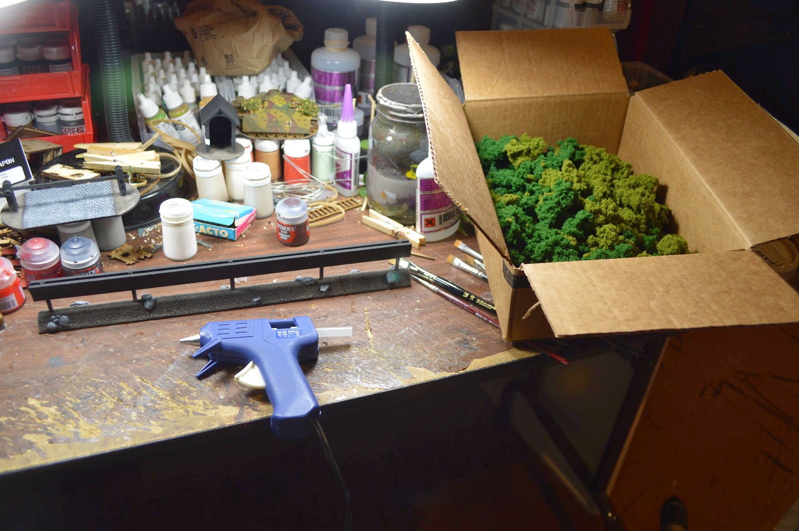 Jay's Wargaming Madness: Making Bocage For 28mm World War 2