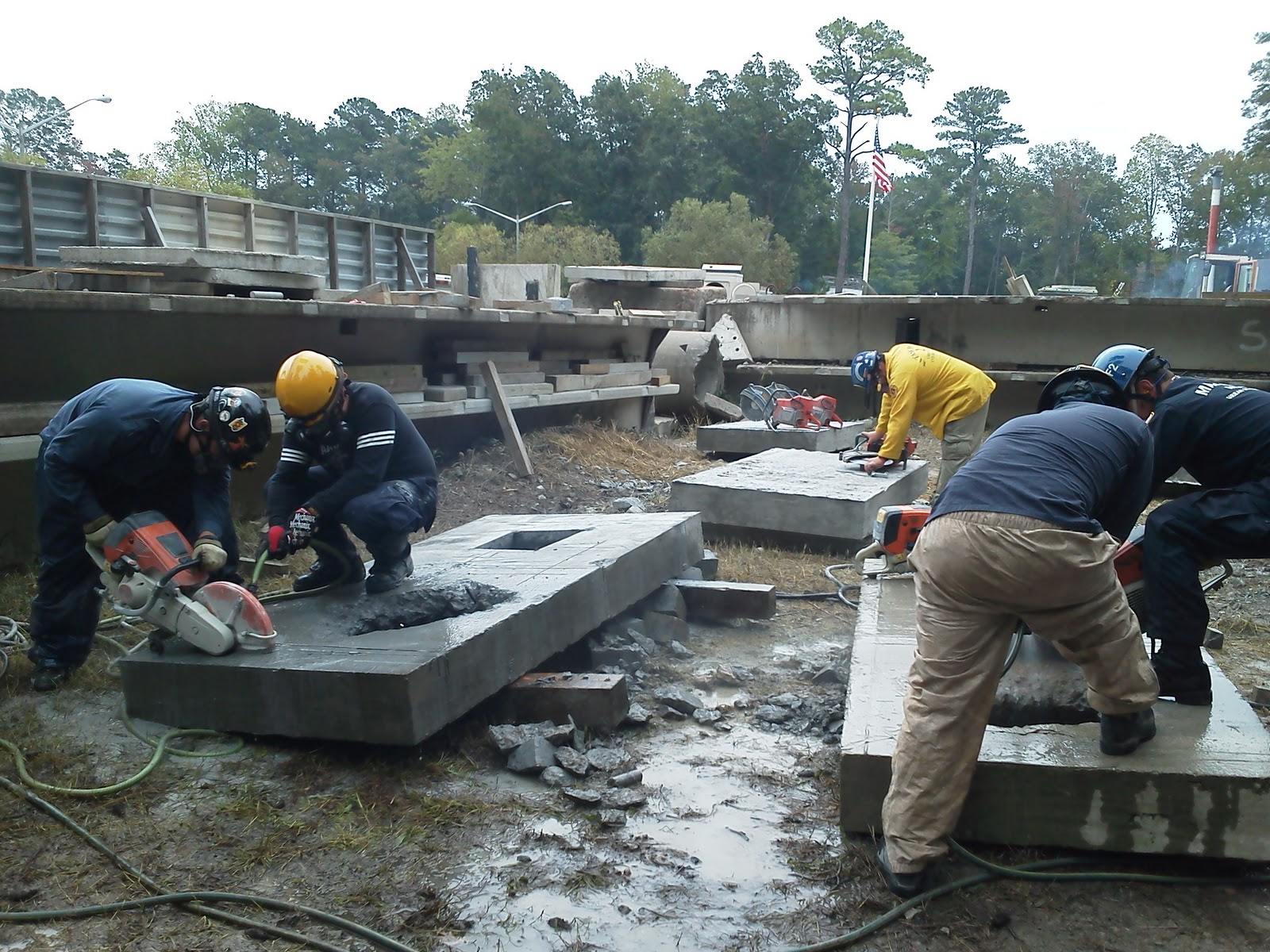 Working on the East Side: Structural Collapse School and Rope Rescue ...