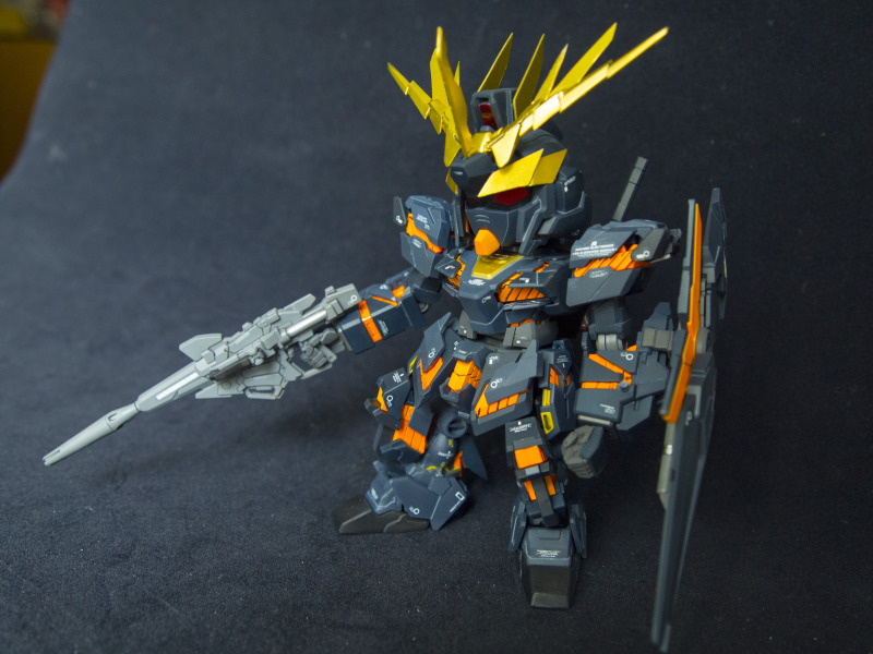 GUNDAM GUY: SD Banshee - Custom Build