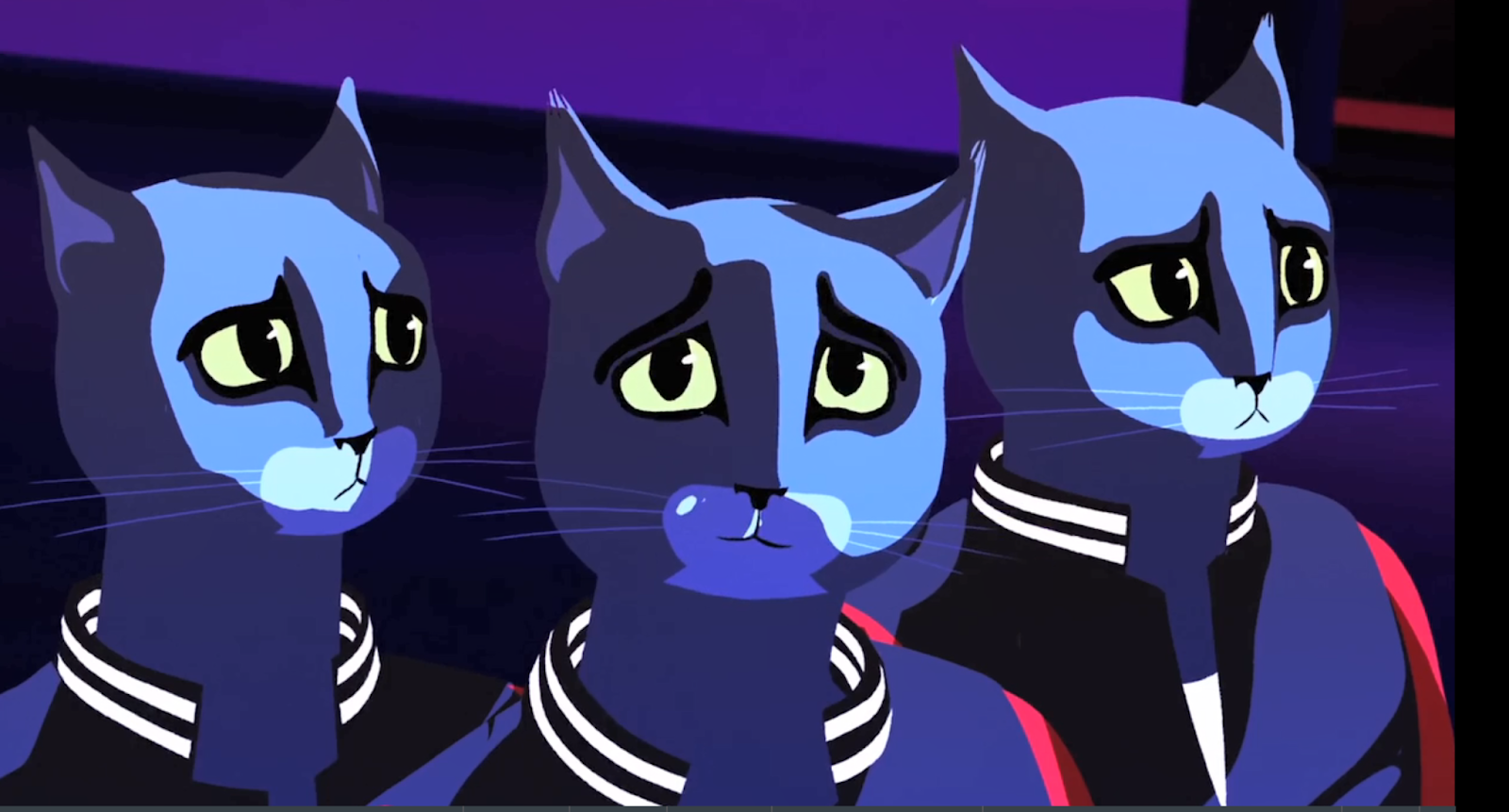 REFLECTIONS: Video: Three Really Tough Cats
