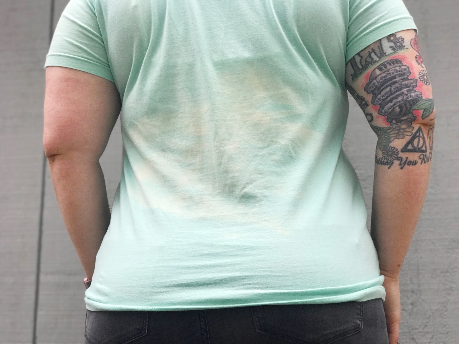 How to Update an Accidentally Bleached Shirt - A Paper Arrow