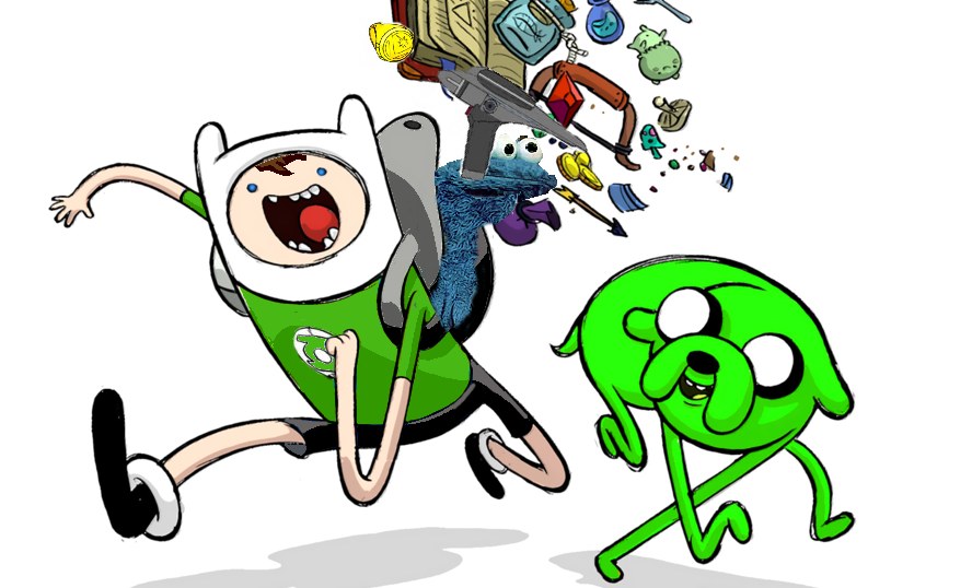BARKING ALIEN: Adventure Time