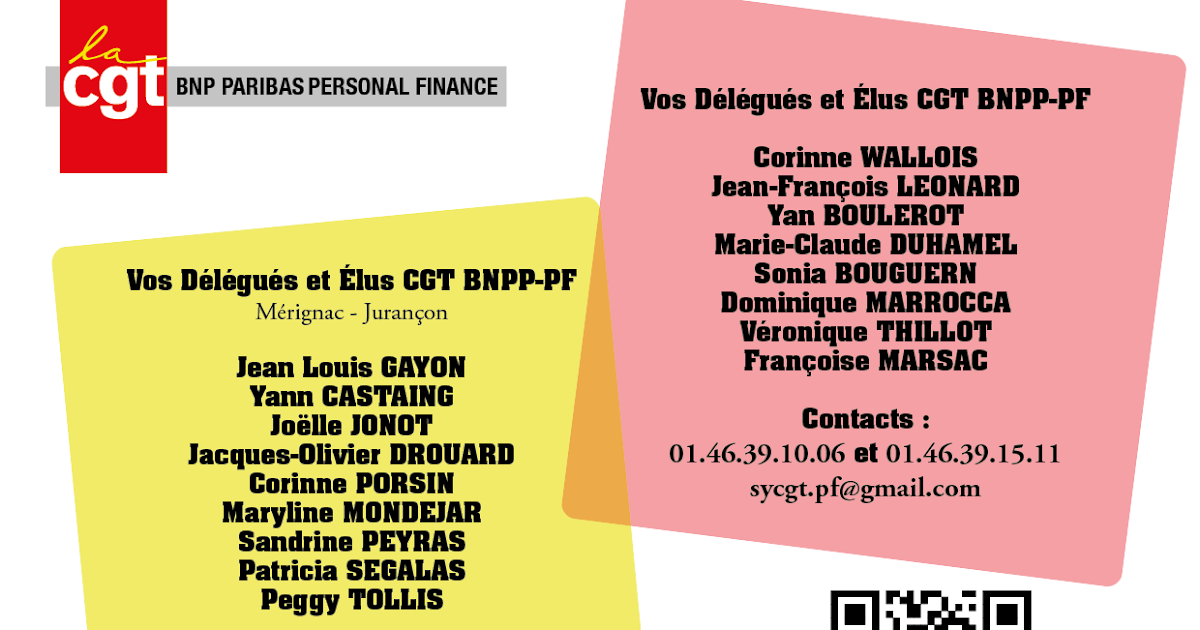 cgt ugict 33: Bulletin d'adhésion et Représentants du Personnel