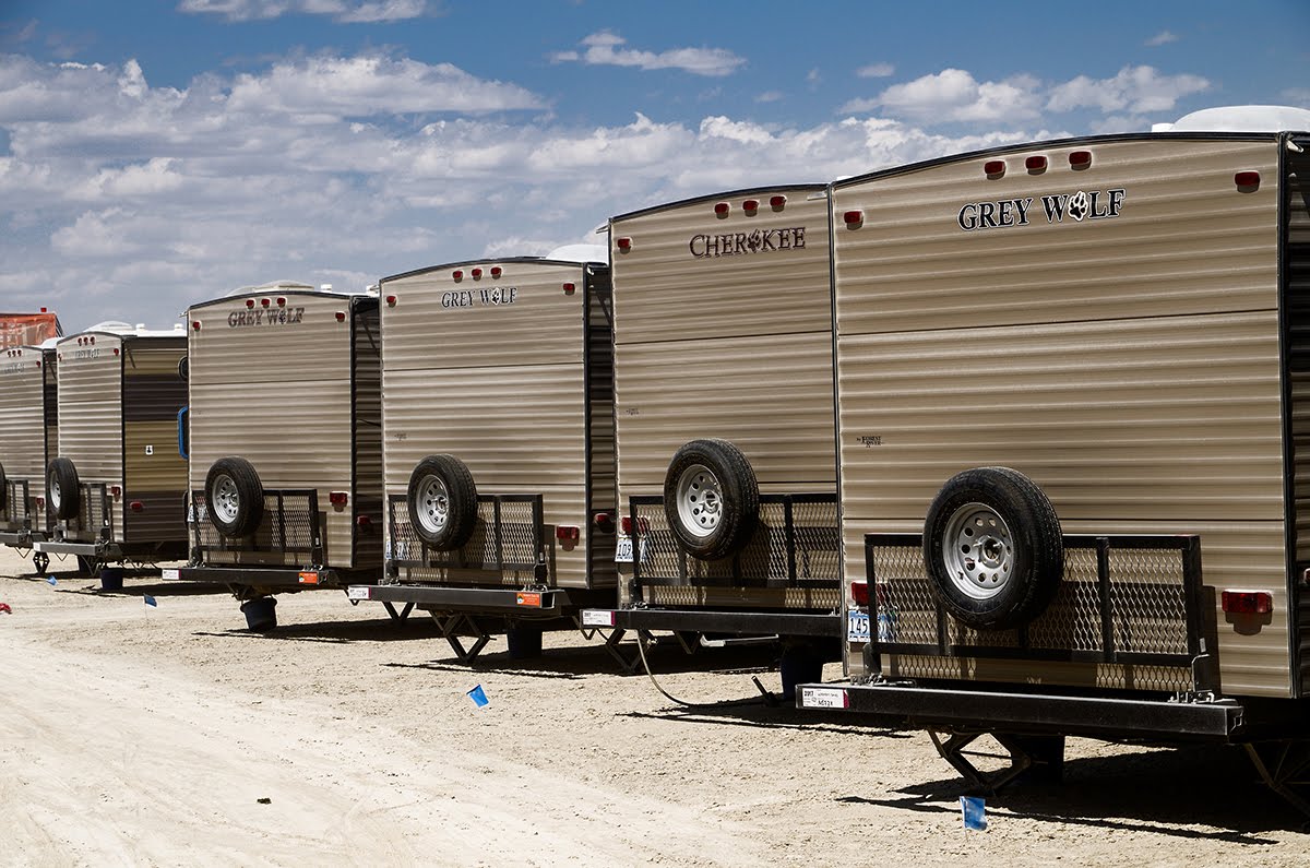 This is Black Rock City: –––––––––––––– Street Views 2017