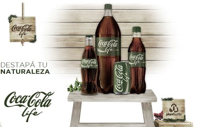 COCA COLA RÓTULO VERDE LANÇADA NA ARGENTINA ~ Restauranter