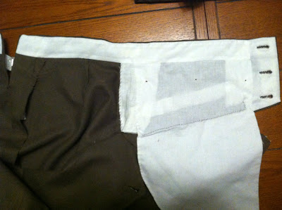 Victorian Tailoring: 1830s Broadfall Trousers: Finished