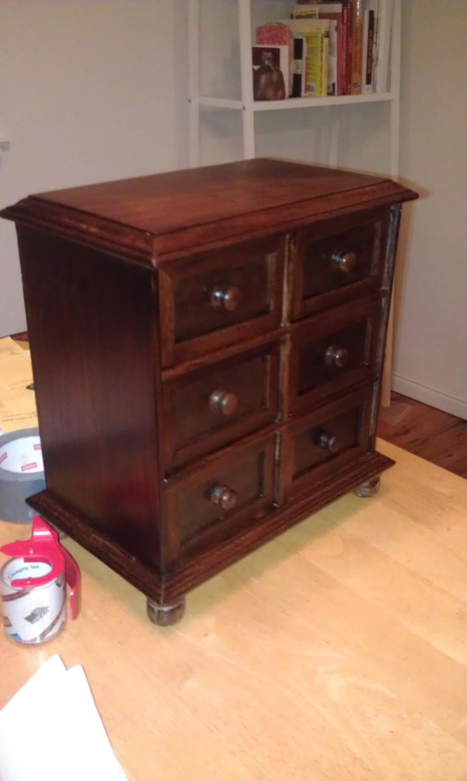 CraftyBridge: Refurbished Wooden Drawers
