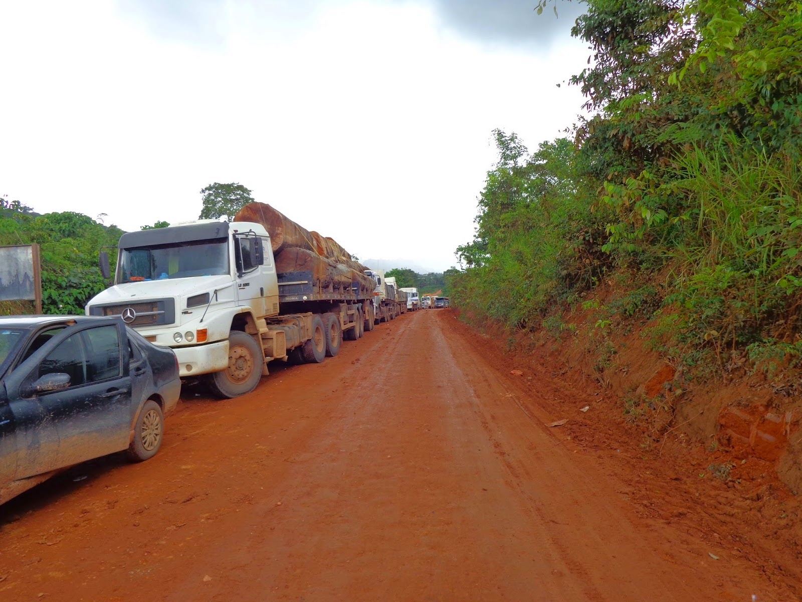 Brasil Novo Notícias: Transamazônica - Atoleiro no km 205 provoca ...