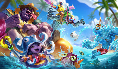 Pool Party Skins Wallpaper