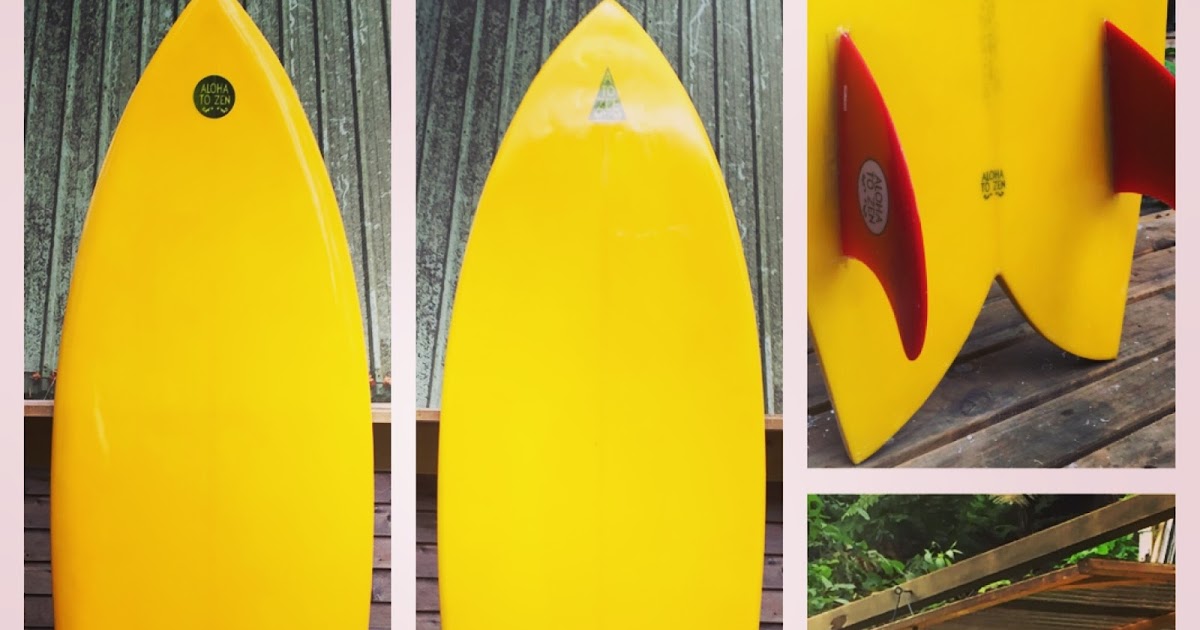Aloha to Zen- Surfboards: Model 17- Rocket Fish