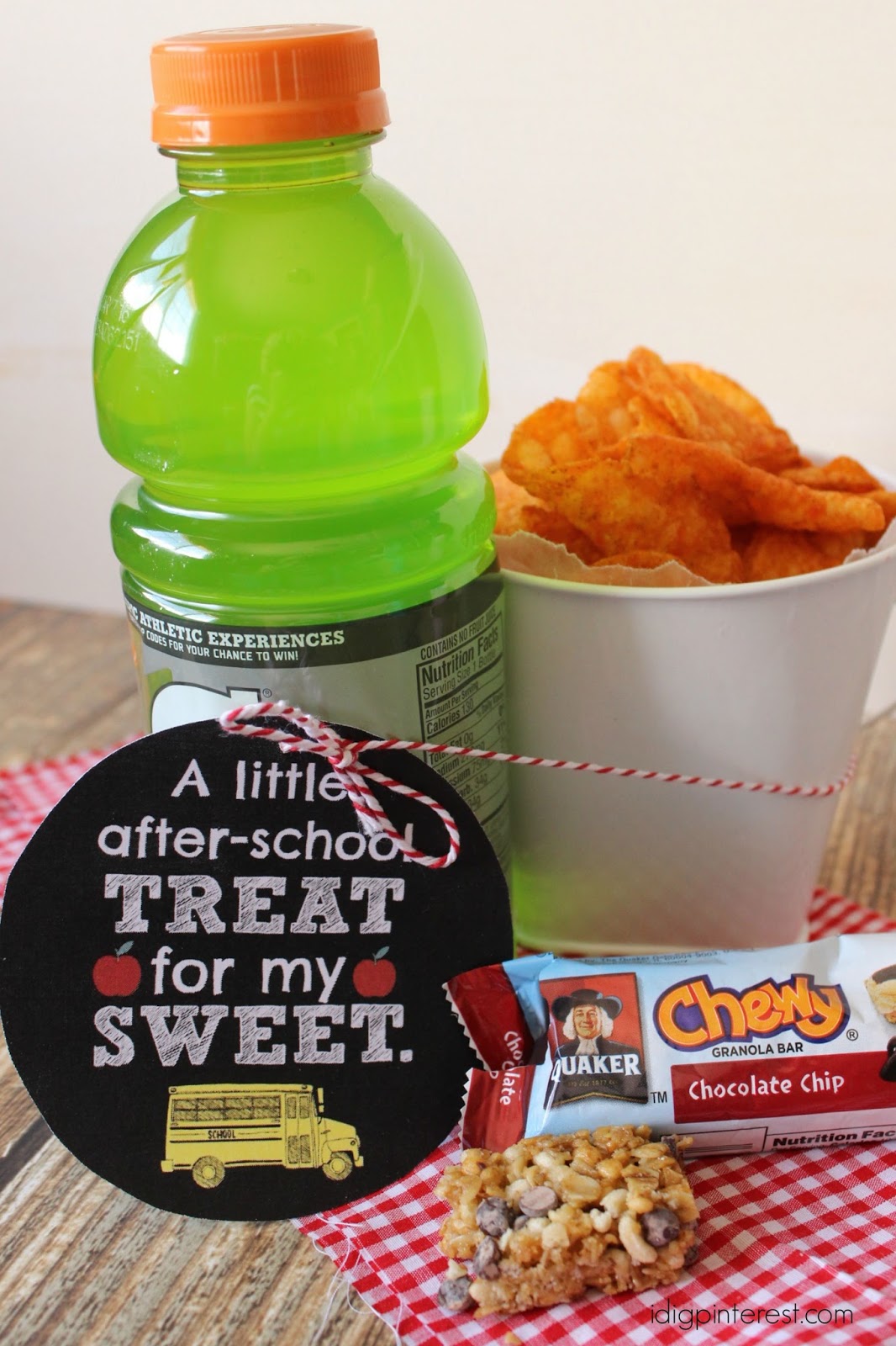 Easy After-School Snack Idea with Free Printable - I Dig Pinterest