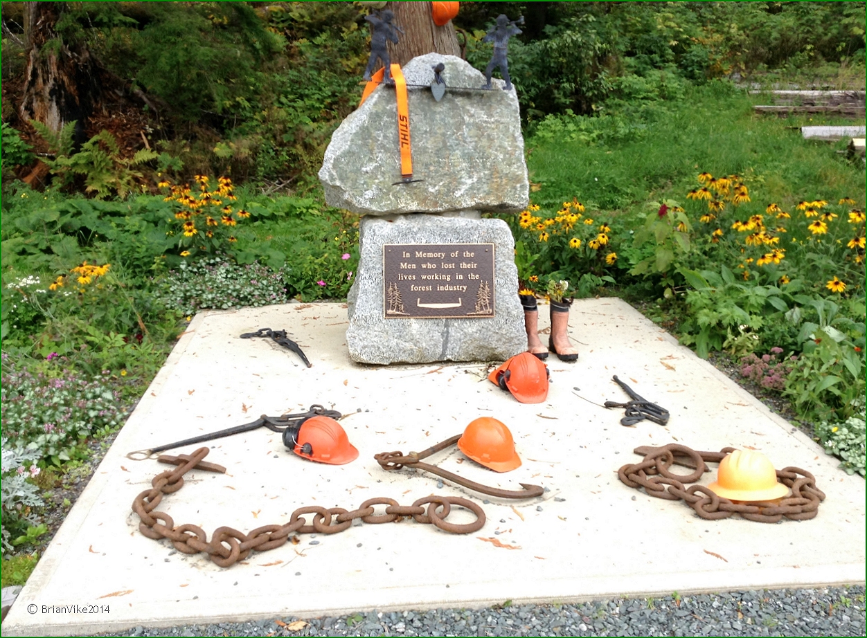 Northern Interior British Columbia: Usk Pioneer Chapel And Memorial To ...