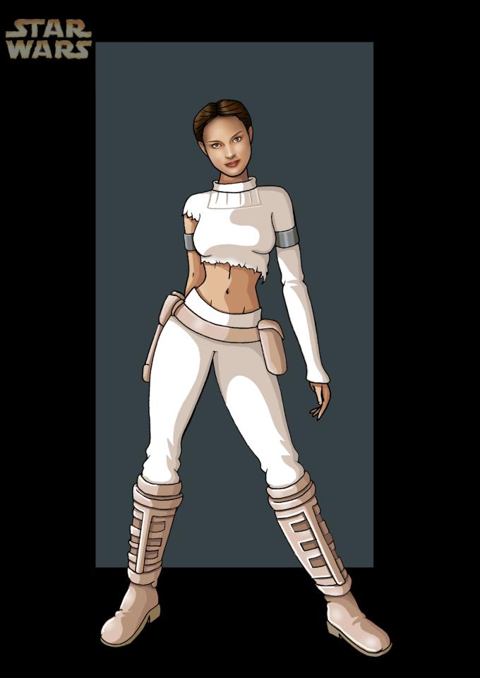 The Comics Girls: Padme Amidala