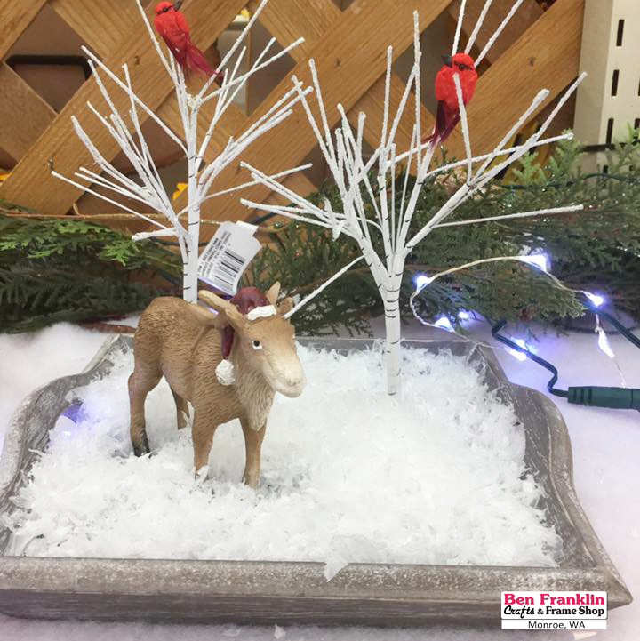 Ben Franklin Crafts and Frame Shop, Monroe, WA: Winter Miniatures for ...