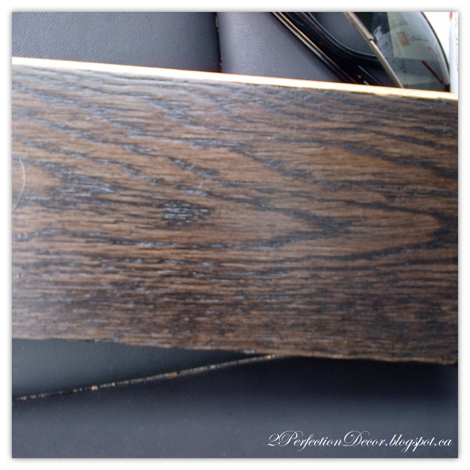 2Perfection Decor: Hazelnut Oak floors Re-Finished to Dark Java