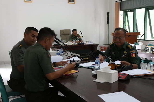 RINDAM XIII/MERDEKA SELENGGARAKAN KEGIATAN PRA POST AUDIT TERHADAP ...