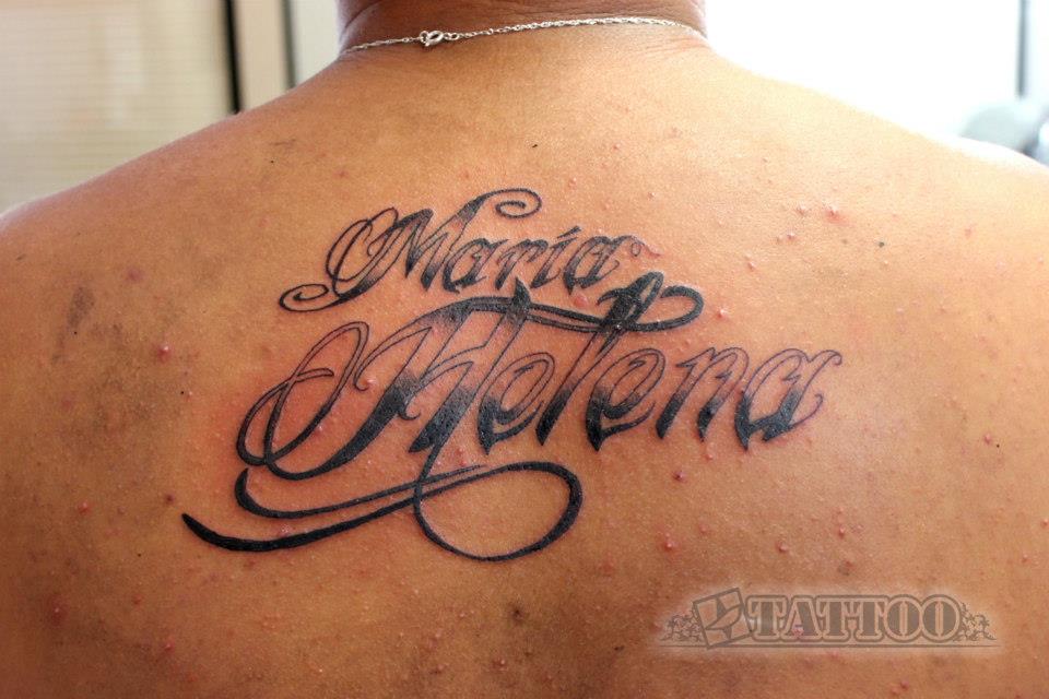 Val Studio Tattoo: Tatto nome maria helena