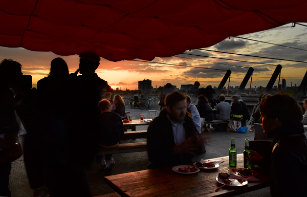 London Pop-ups: Frank's Cafe Rooftop Pop-up in Peckham 2013
