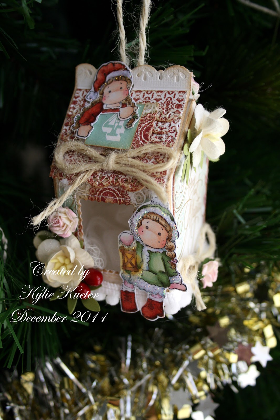 Kylie & Magnolia: Mini Tilda bird house advent