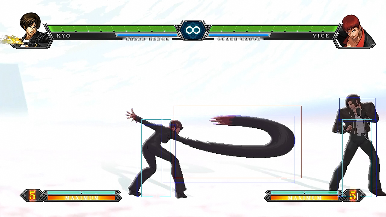 KOF XIII HITBOX: Vice
