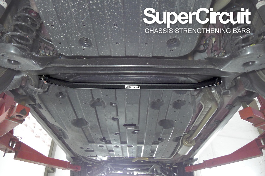 SUPERCIRCUIT CHASSIS STRENGTHENING BARS: Honda HR-V Rear Lower Bar