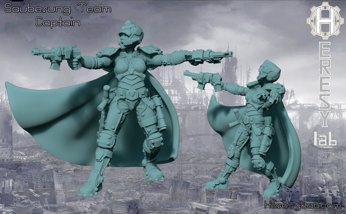 Tabletop Fix: Heresy Lab - The Sauberung Punisher Squad Kickstarter