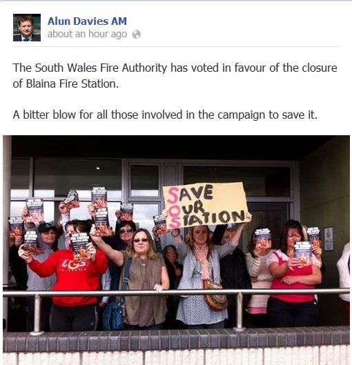 Save Blaina Fire Station: Quick Report on the Fire Cover Review Phase 2 ...