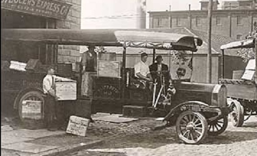 autos - photos: VOITURES DES USA --- MACK BROS. COMPANY --- 1900
