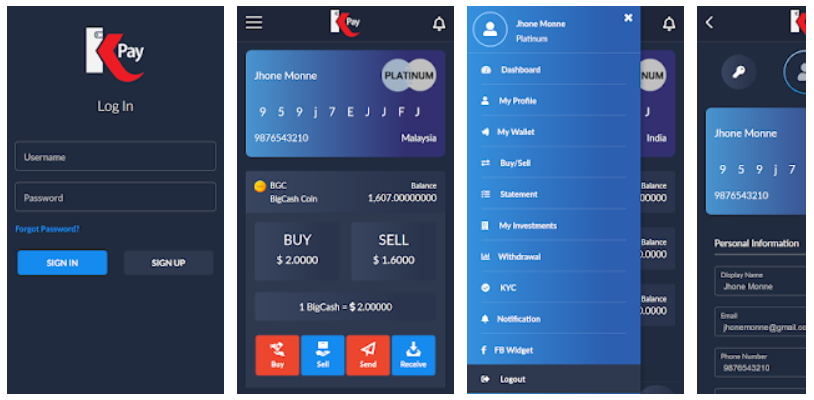 KPay - BigCash Mobile App - Youth Apps