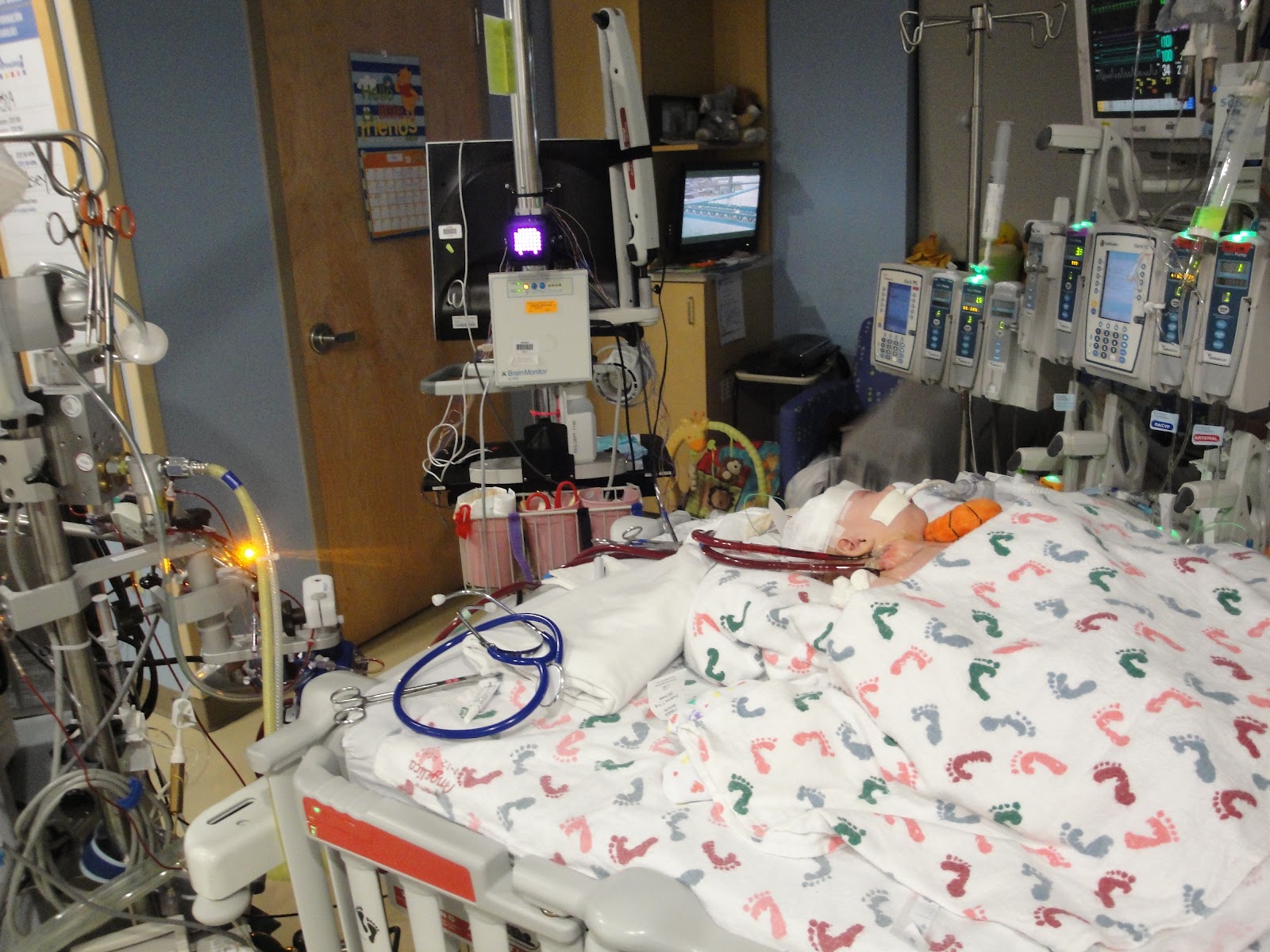 Caelin's Journey: Cath Lab, Heart Failure, & ECMO