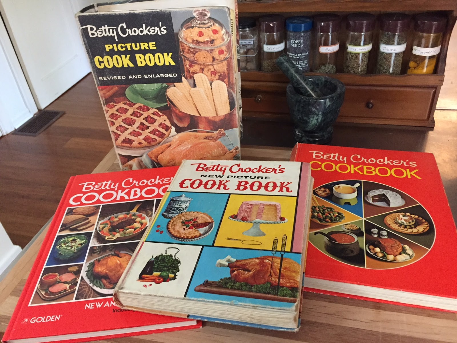 My Cookbook Cupboard and Vintage Betty Crocker